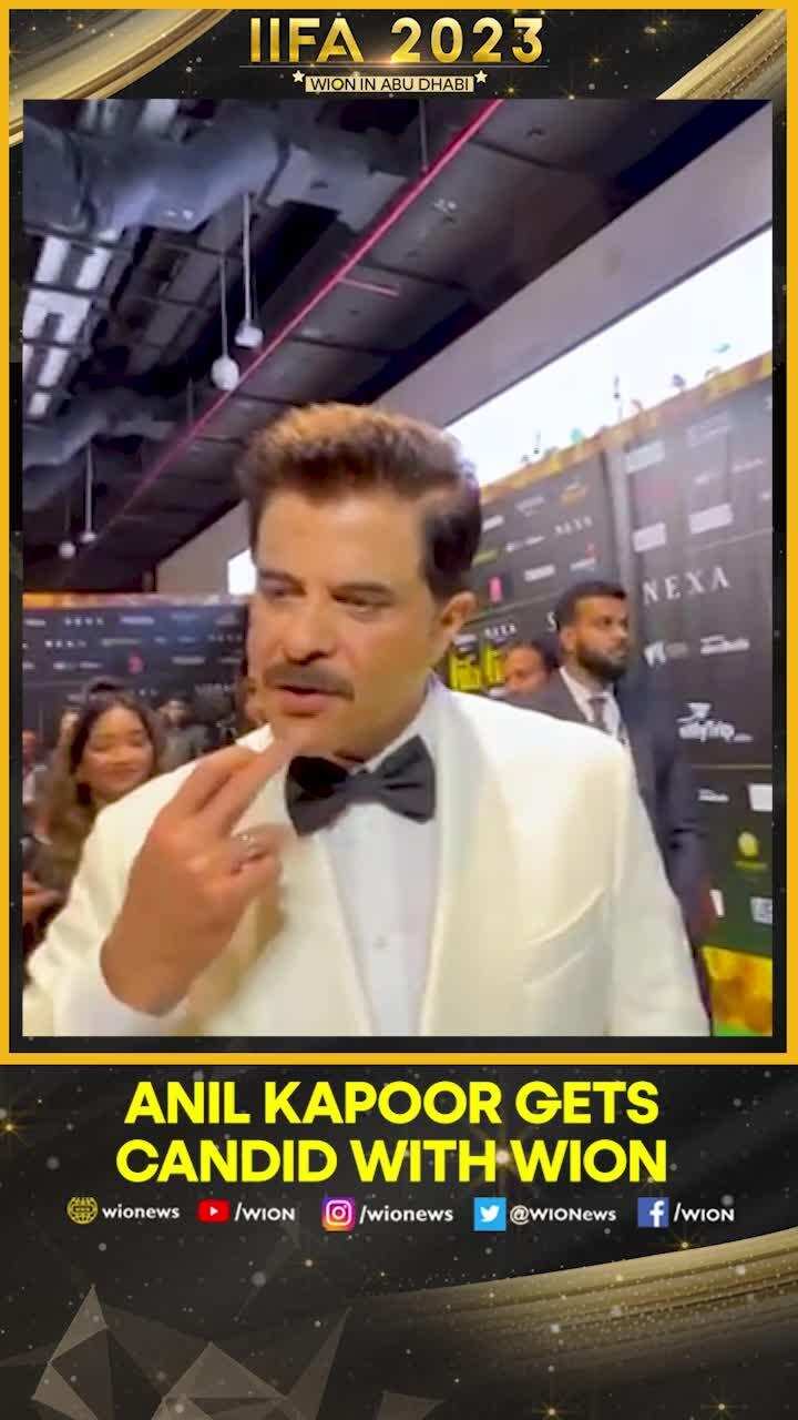 IIFA Awards 2023: Veteran Actor Anil Kapoor gets candid with WION ... IIFA Awards 2023: Veteran Actor Anil Kapoor gets candid with WION ...