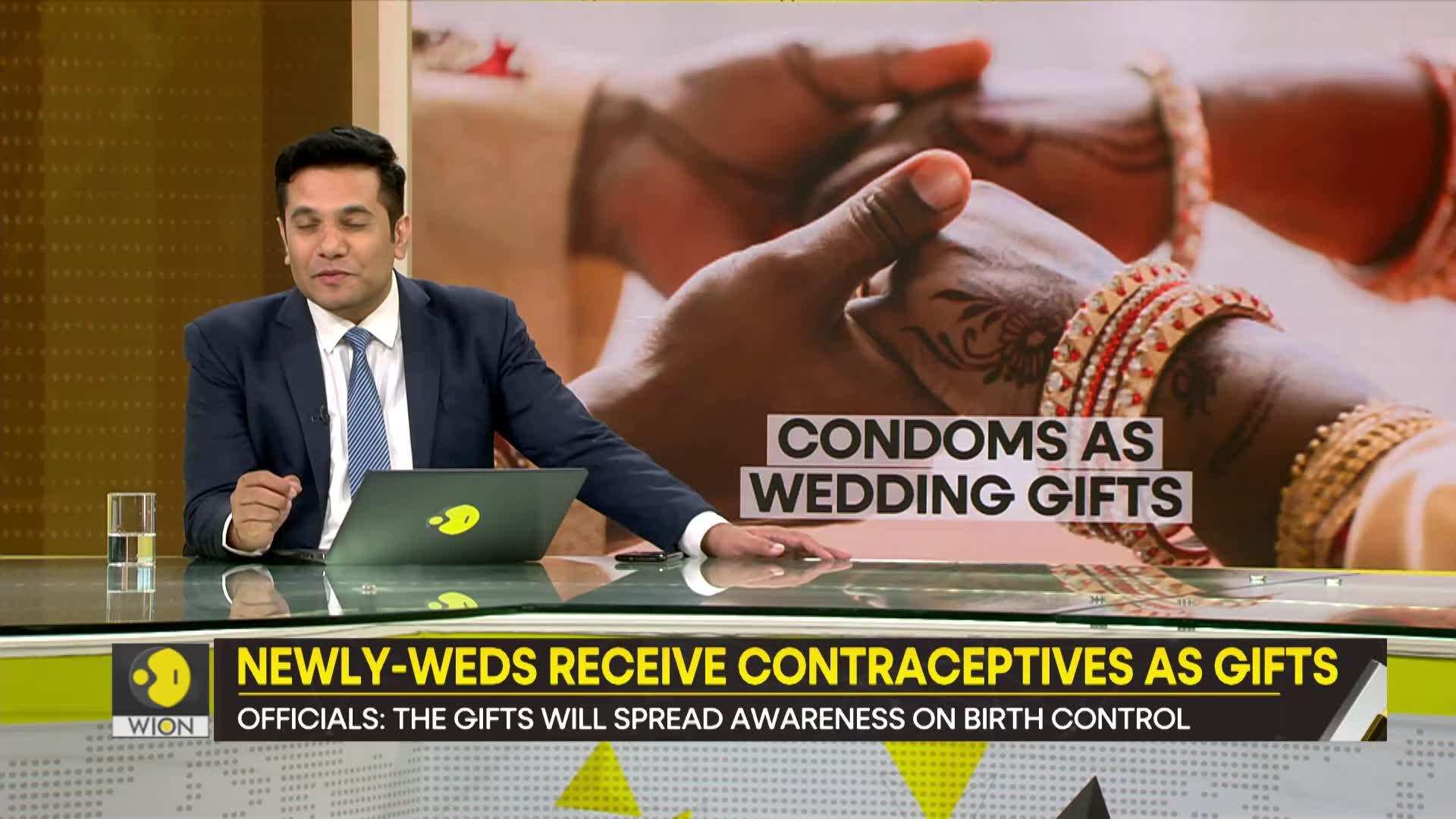 Gravitas: Young married couples receive contraceptives as wedding gifts - Gravitas News