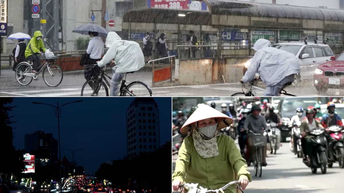 In Pics | Extreme weather conditions hit several nations - World News