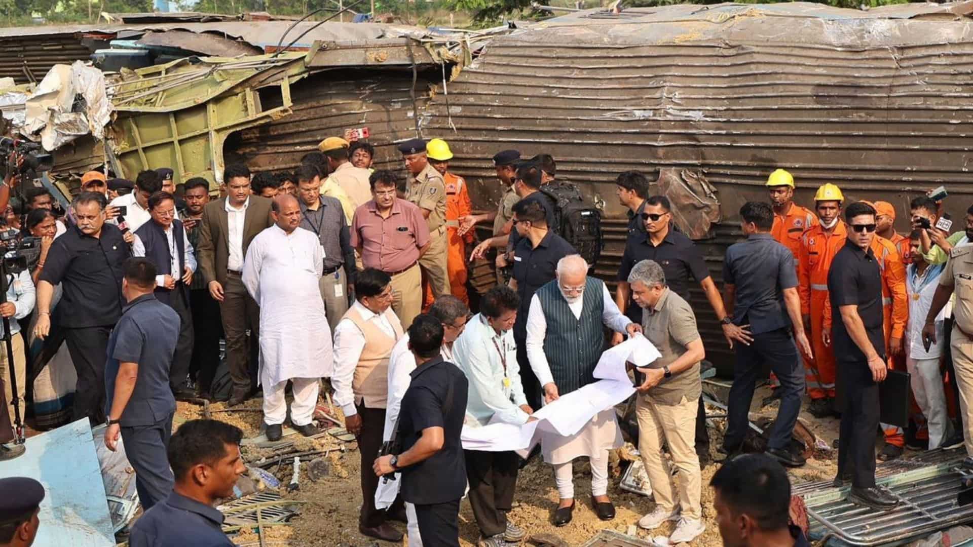 Three-train crash in India's Balasore: PM Modi assures treatment of ...