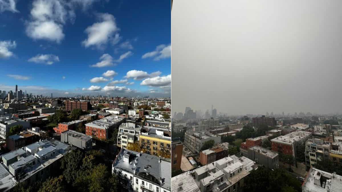 In Pics | Orange haze from Canada wildfires shroud parts of US - World News
