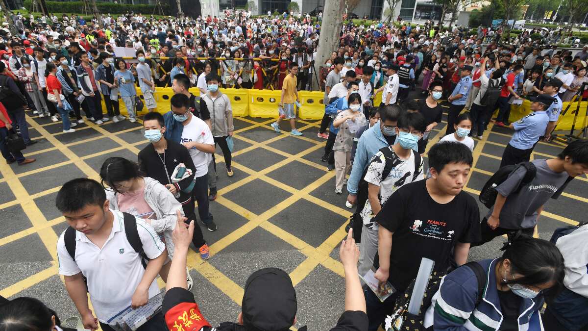 In Pics | 13 million students take China’s ‘gaokao’ exams this year ...