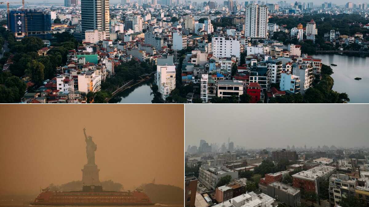In Pics | Top 10 cities with the worst air quality index - World News