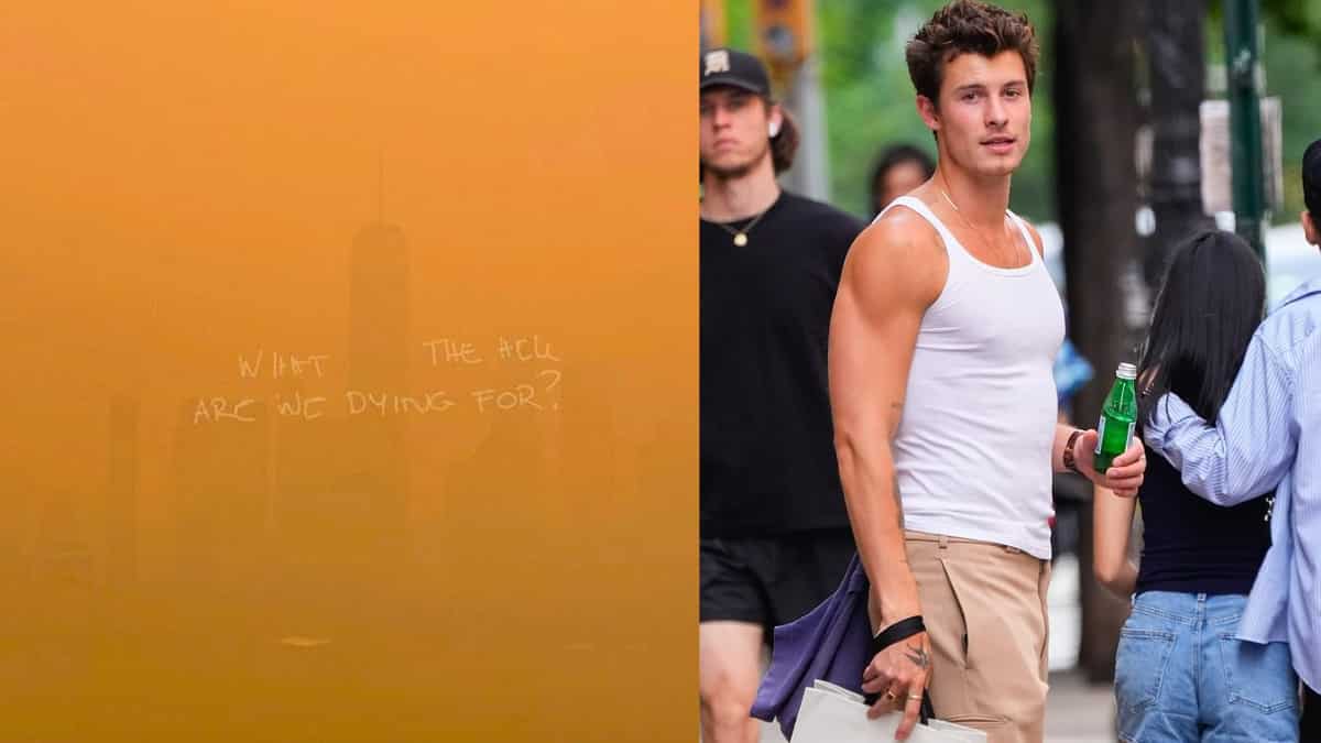 Shawn Mendes uses Canadian wildfire smoke picture as new single’s cover ...