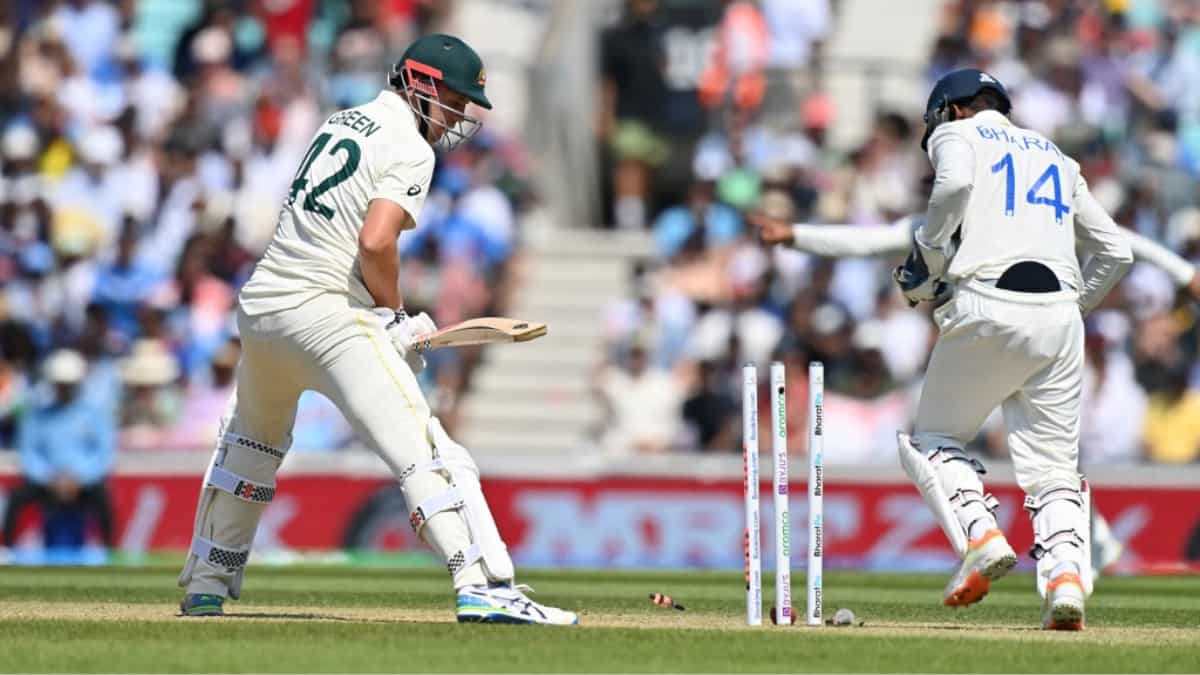 WTC Final: Ravindra Jadeja bowls Cameron Green after outfoxing him to ...