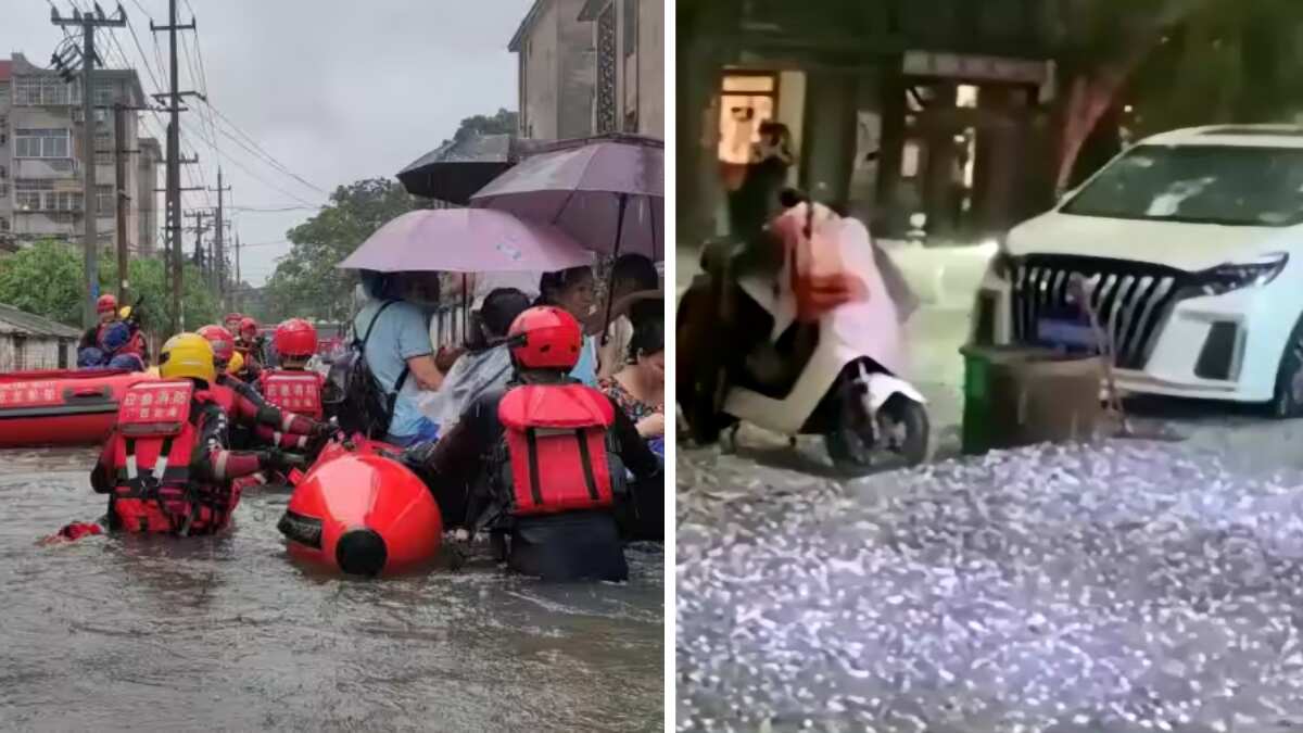 At least three killed after storms sweep through China, flood warnings ...