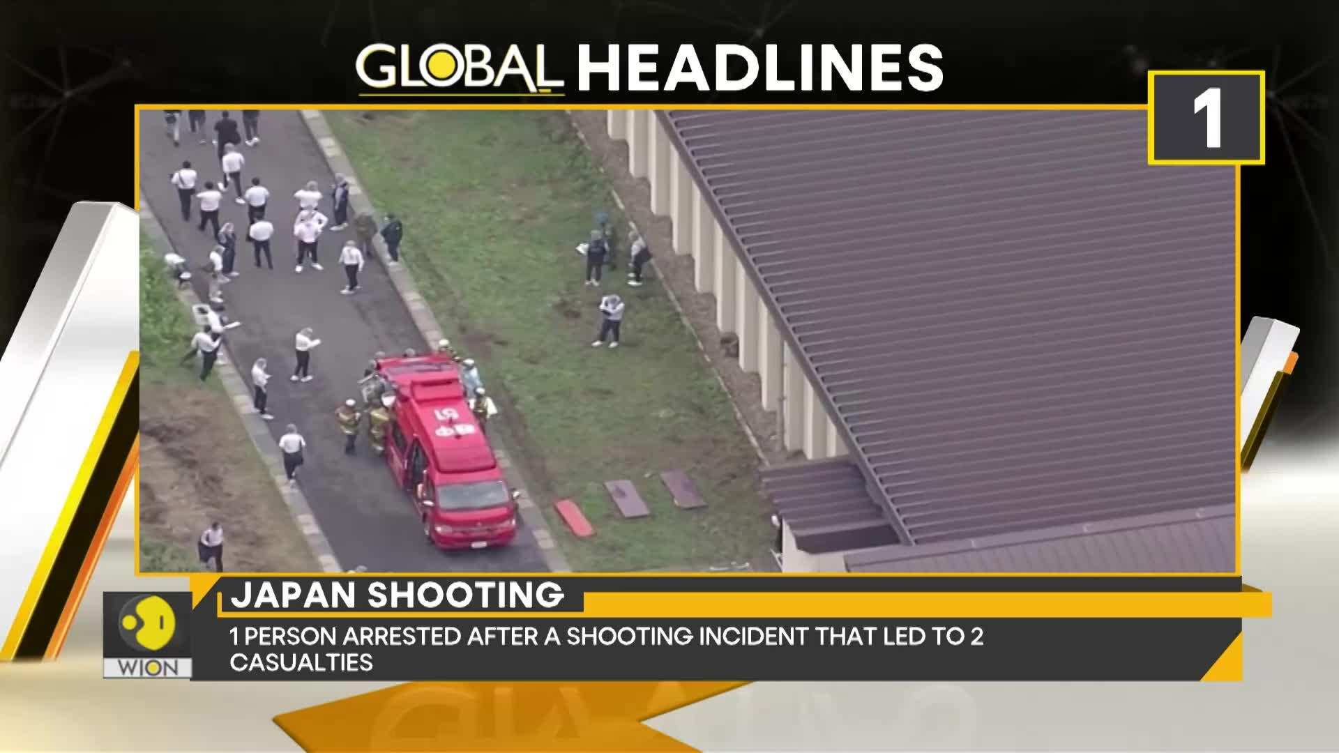 Gravitas Global Headlines: 1 person arrested after a shooting incident in Japan - Gravitas News
