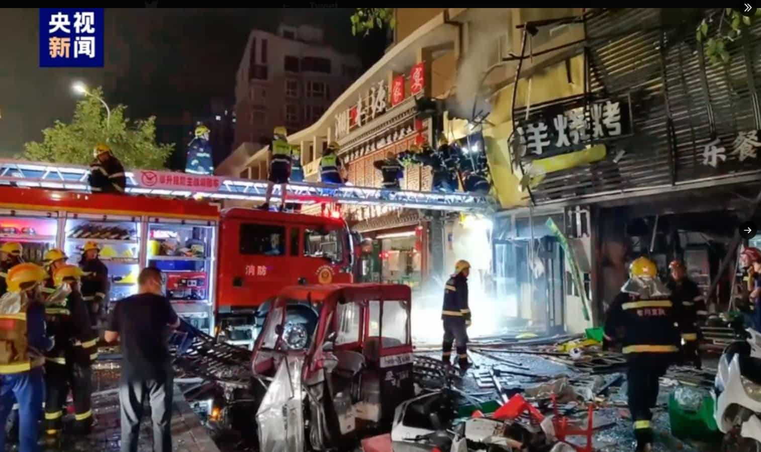 31 killed, 7 injured as explosion rips apart restaurant in northwestern ...