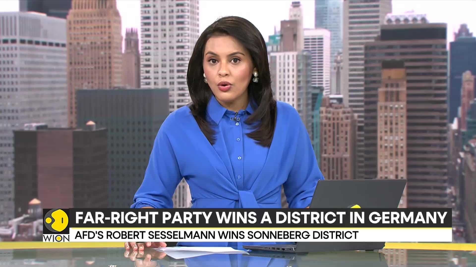 Germany's far-right party AFD wins first governing post - World News