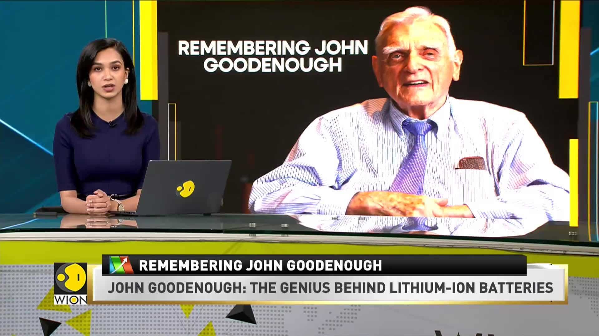 Battery innovator John Goodenough dies at 100 - World News