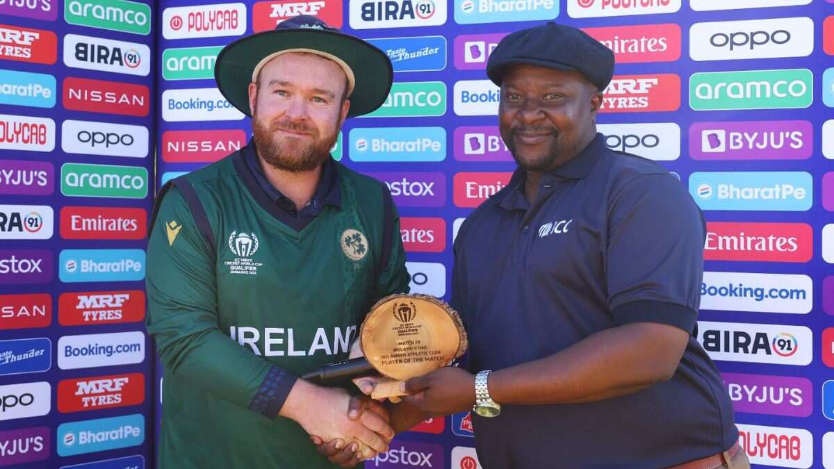 CWC Qualifiers: Stirling's ton powers Ireland to consolation win over ...