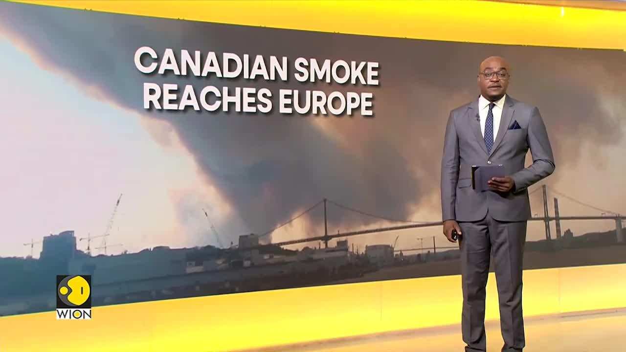 Smoke from Canada's wildfires reaches Europe's skies - World News