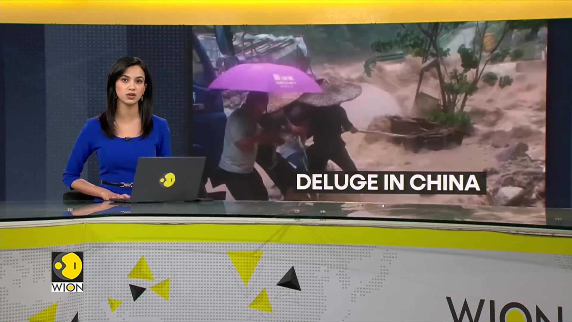 Torrential rains in china bring devastation, leave residents stranded ...