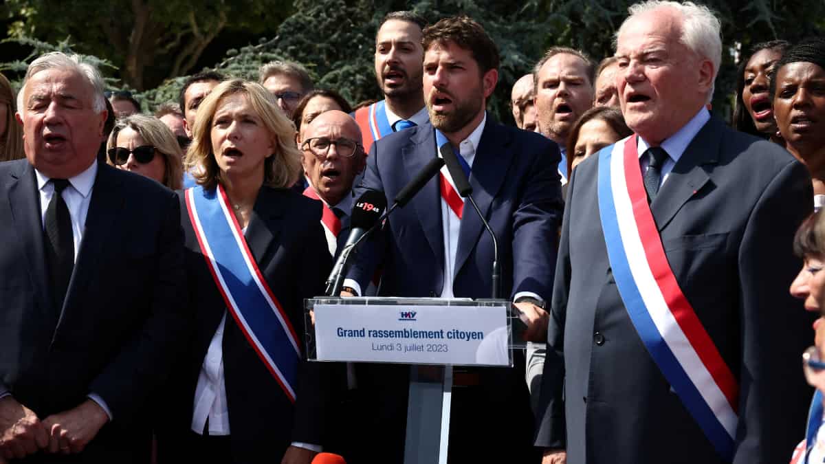 Mayors hold anti-riot rallies as tension eases in France over police ...