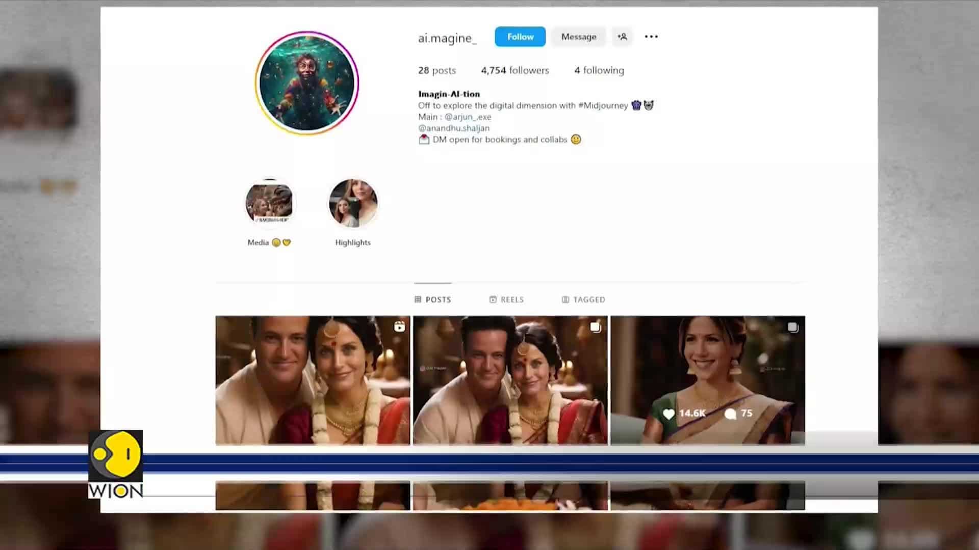 AI-generated photos of Friends' characters in Indian wear go viral ...
