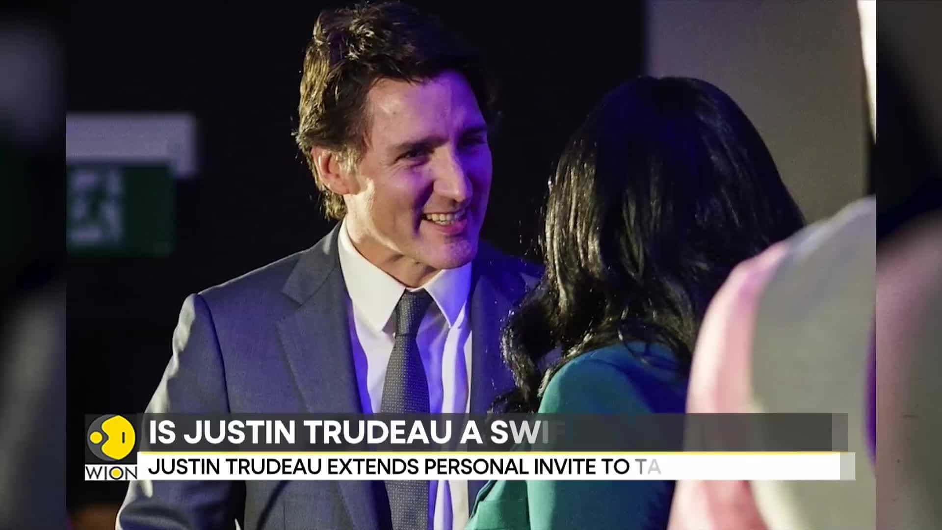 Justin Trudeau tweets invitation to Taylor Swift asking her to bring ...