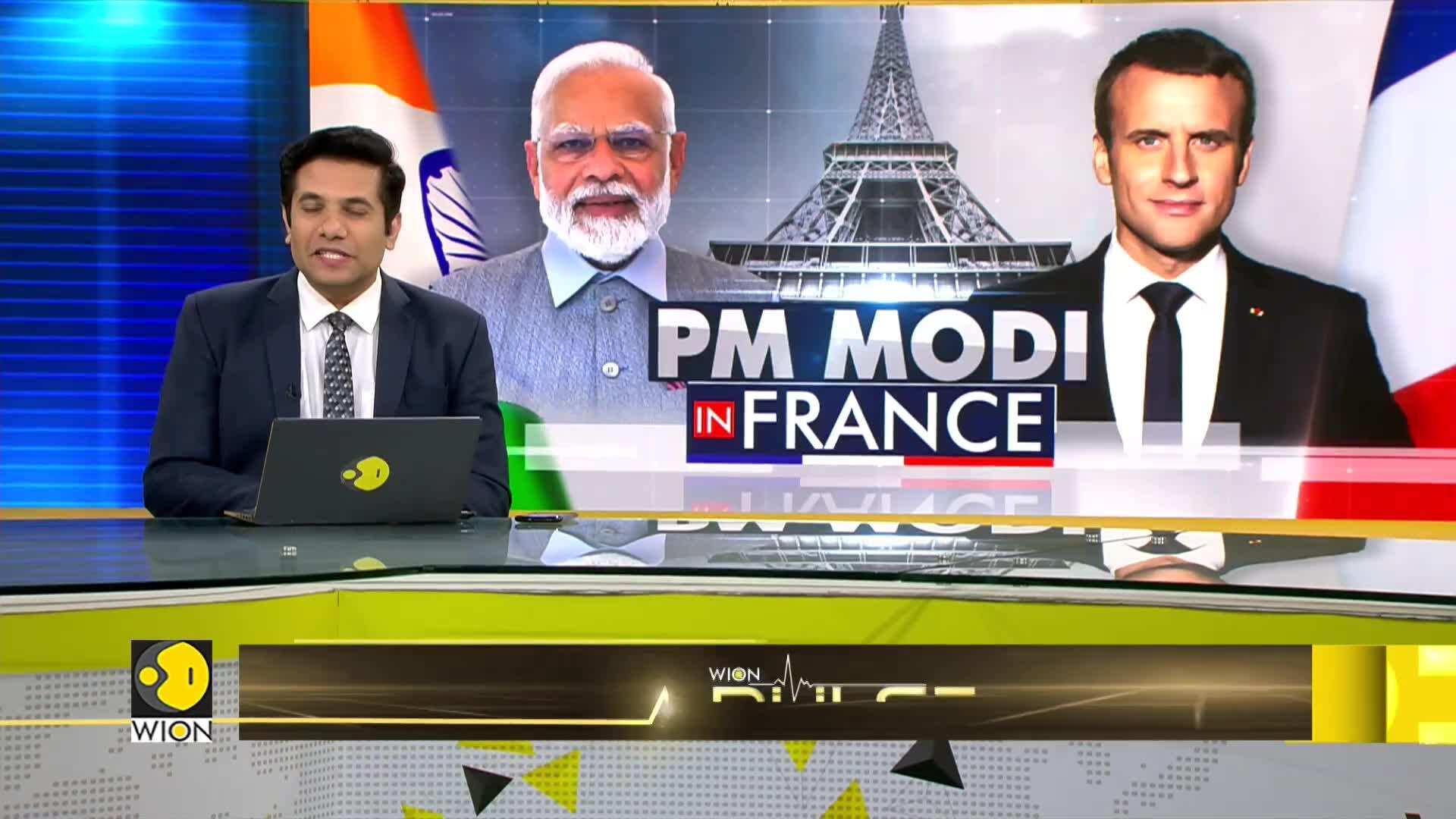 PM Modi in France: PM holds talks with French PM, senate president ...