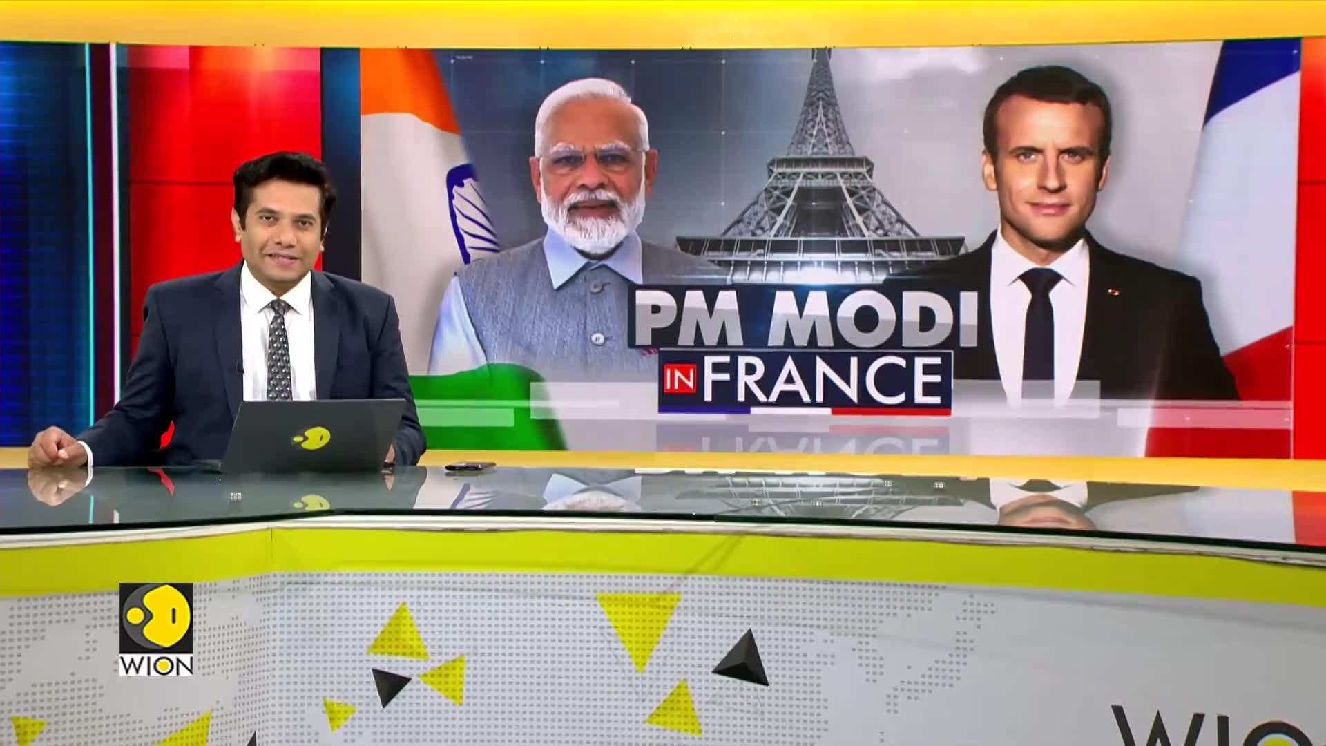 PM Modi arrives in France: Modi-Macron meeting on the cards - World News