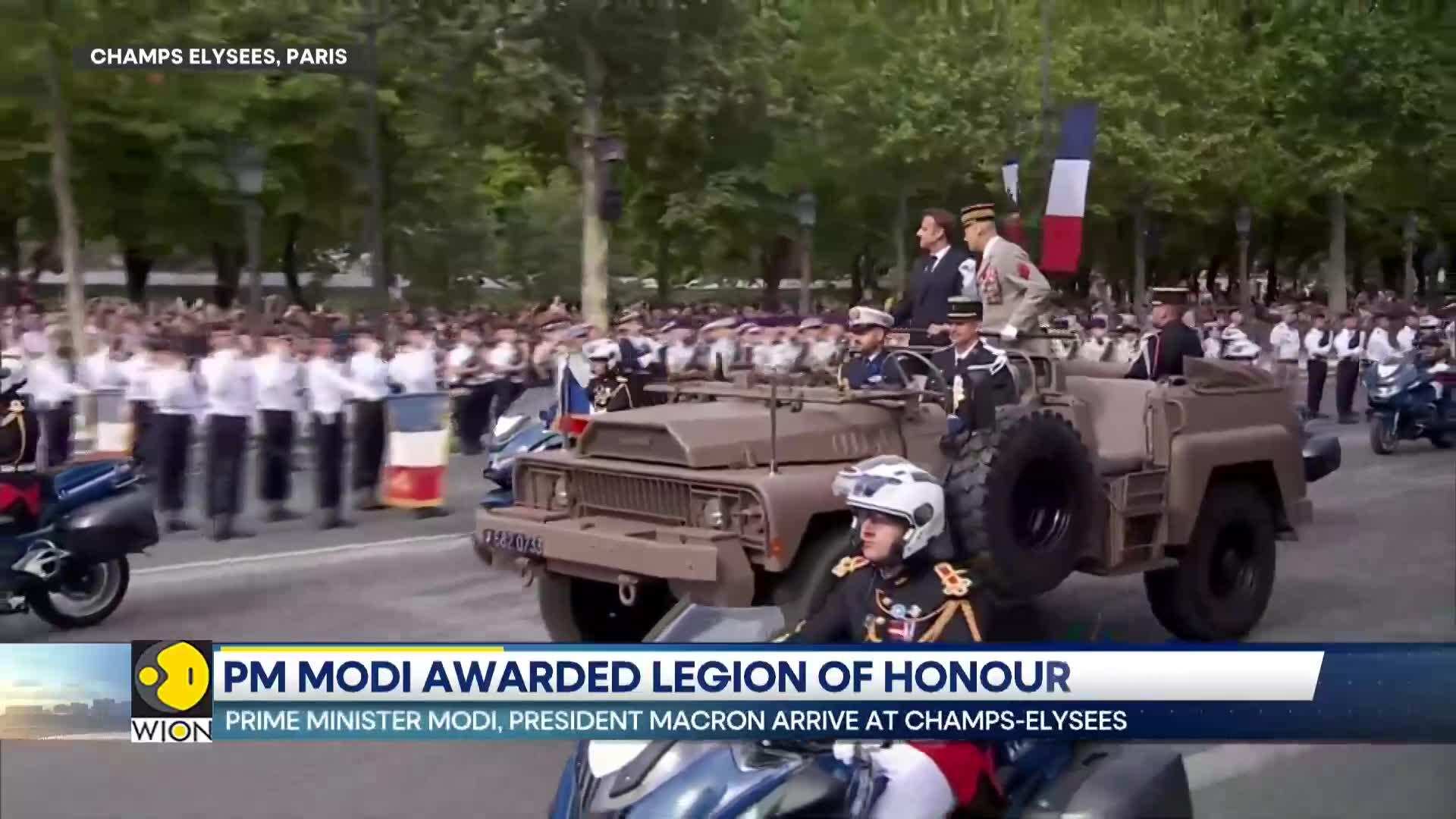 PM Modi in France: Indian PM arrives for French Bastille Day ...