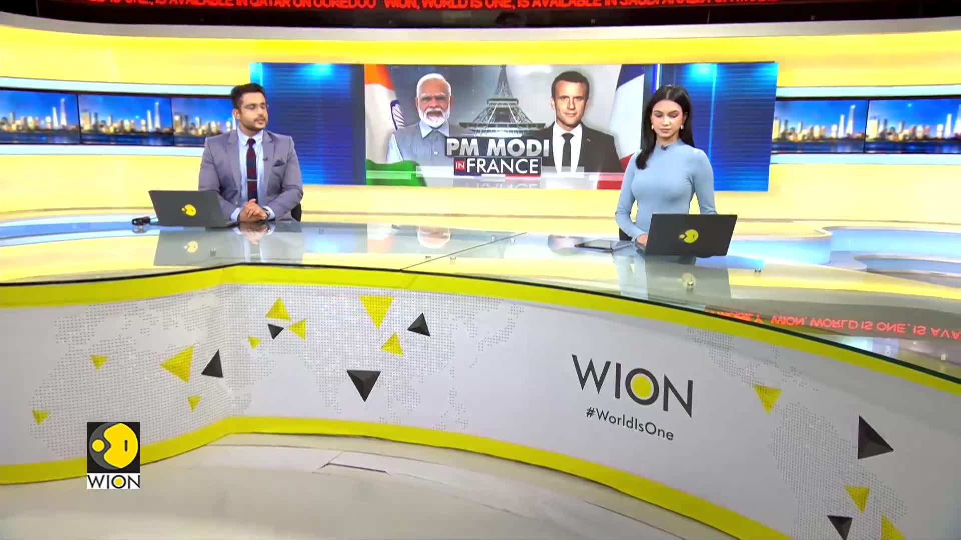India PM Modi's second day in France, conferred with Legion of Honour ...