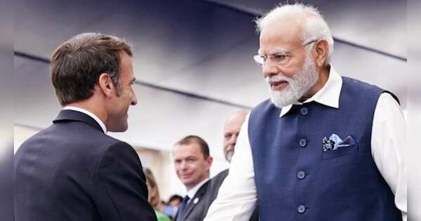 'India a giant in global history': Macron, Modi pen new chapter in ...