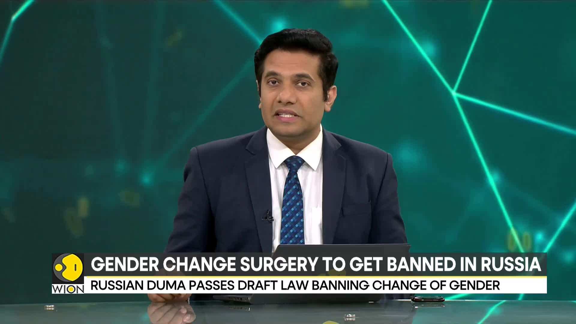 Russian Duma passes draft law banning change of gender - World News