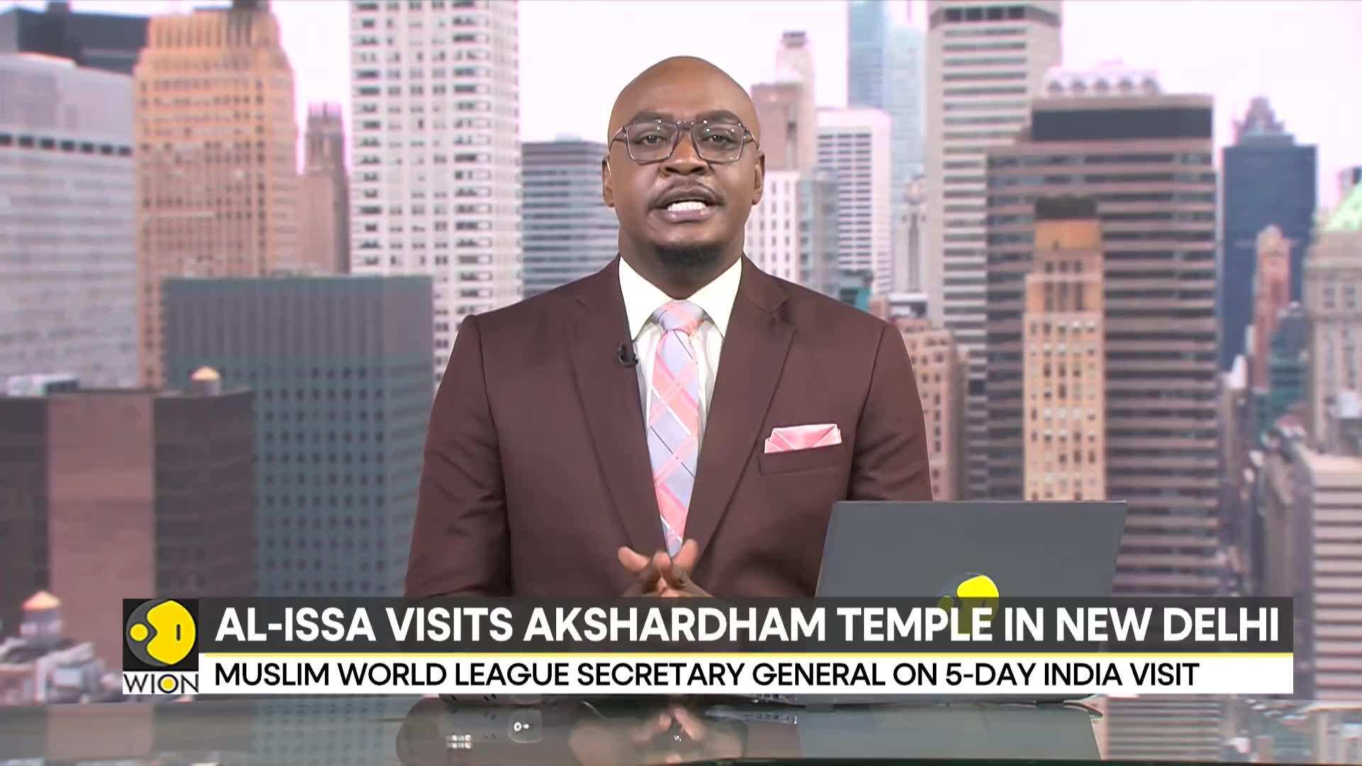 Al-Issa visits Akshardham temple in New Delhi - World News