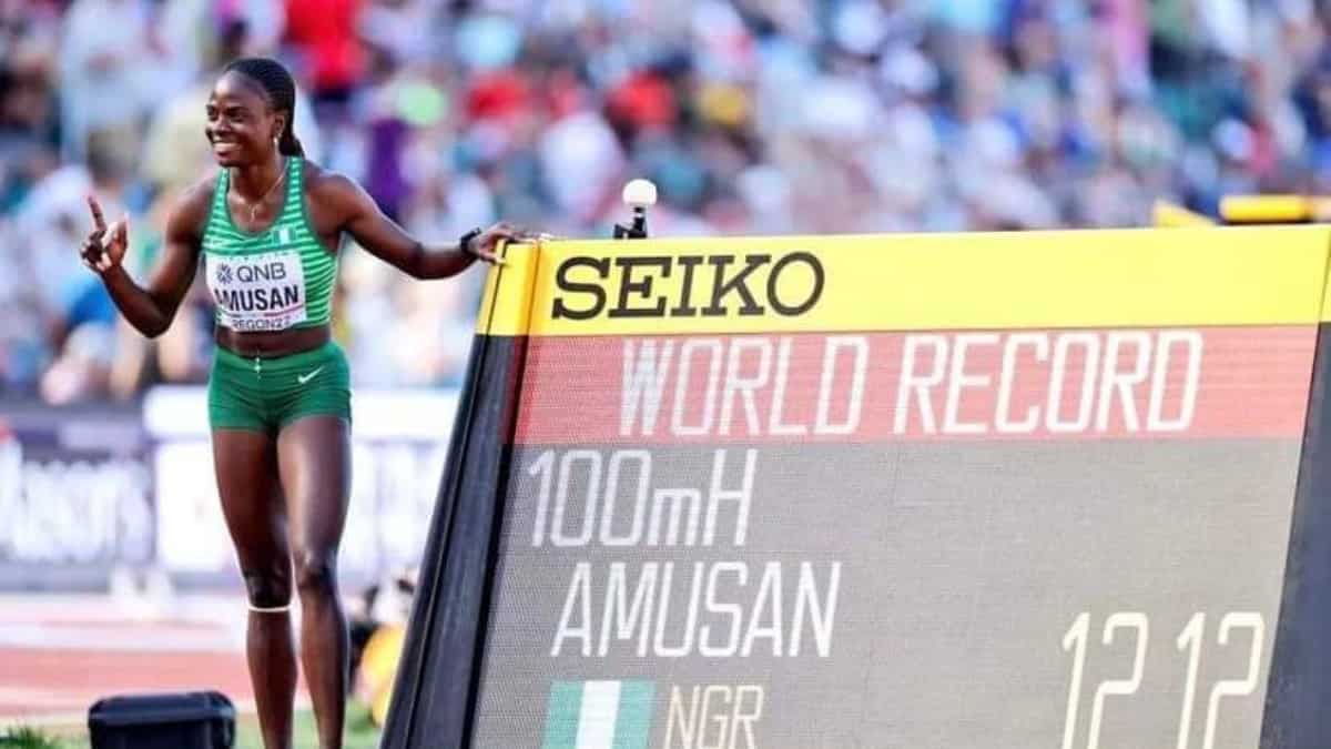 Womens Hurdles World Record Holder Tobi Amusan Charged With Anti