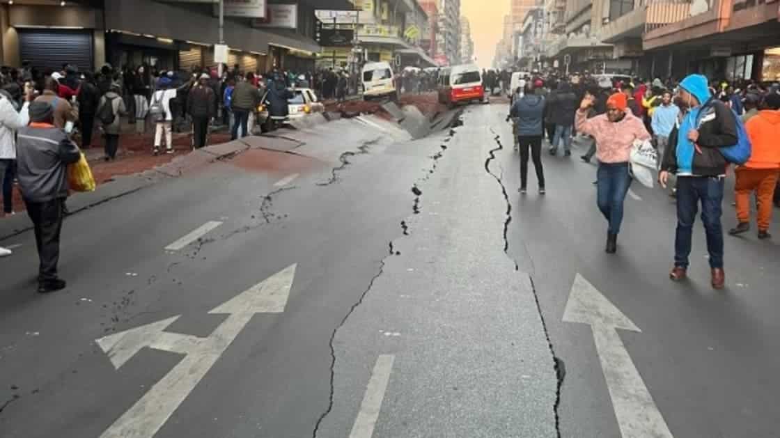 Watch: Strong blast in central Johannesburg leaves 41 injured, cause remains mystery - World News