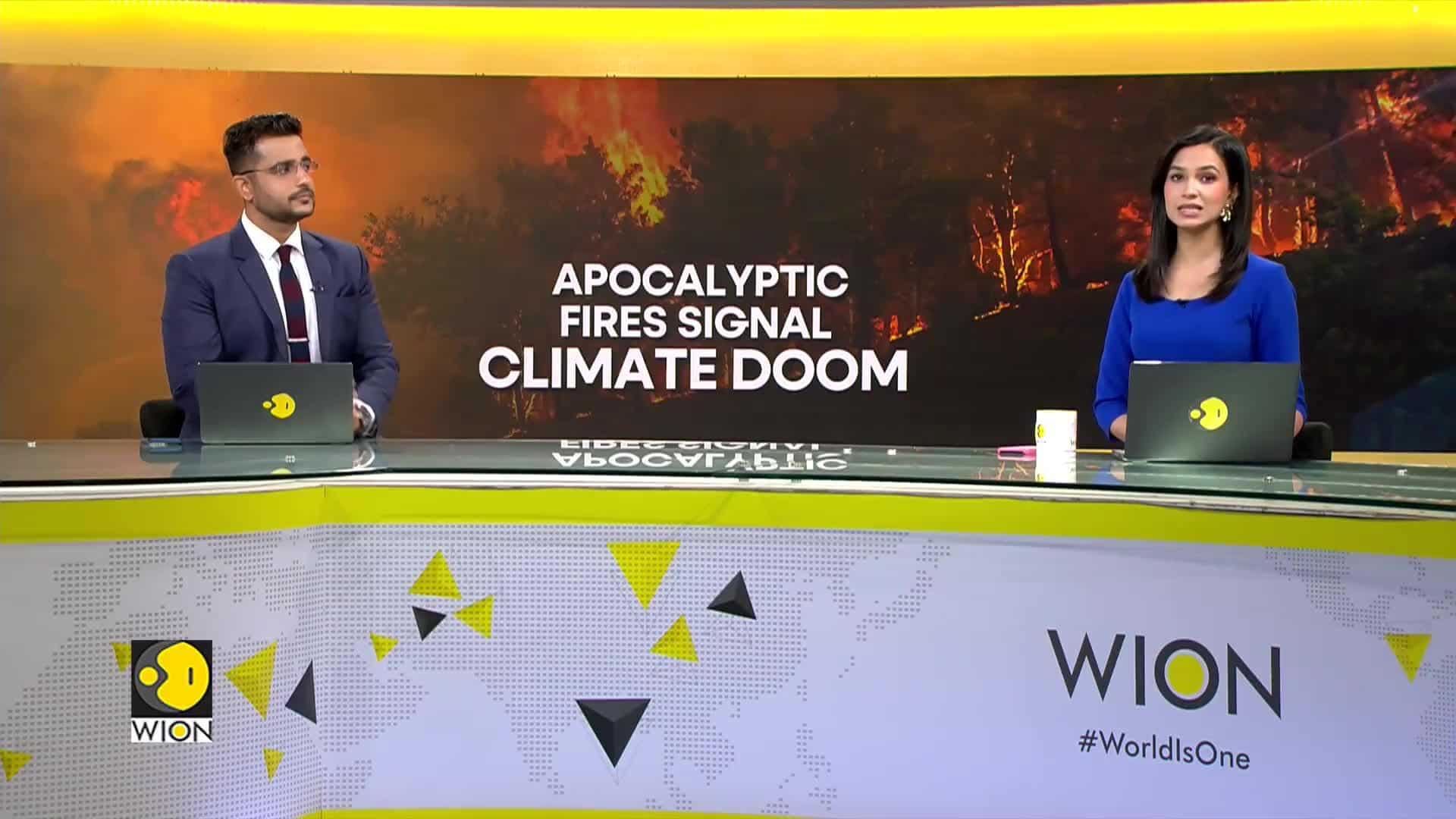 Greek wildfire in Rhode island forces largest-ever fire evacuation ...