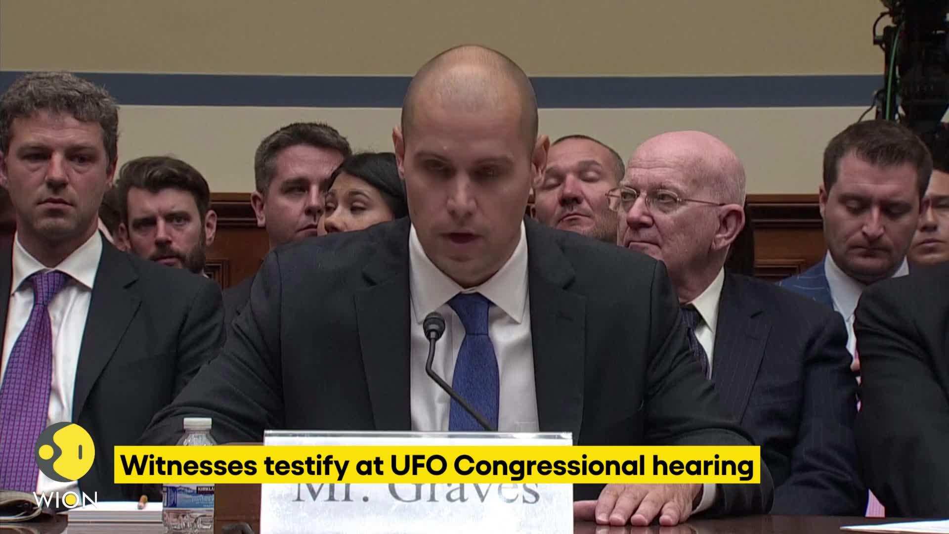 UAPs are 'in our airspace': Witnesses testify at UFO Congressional ...