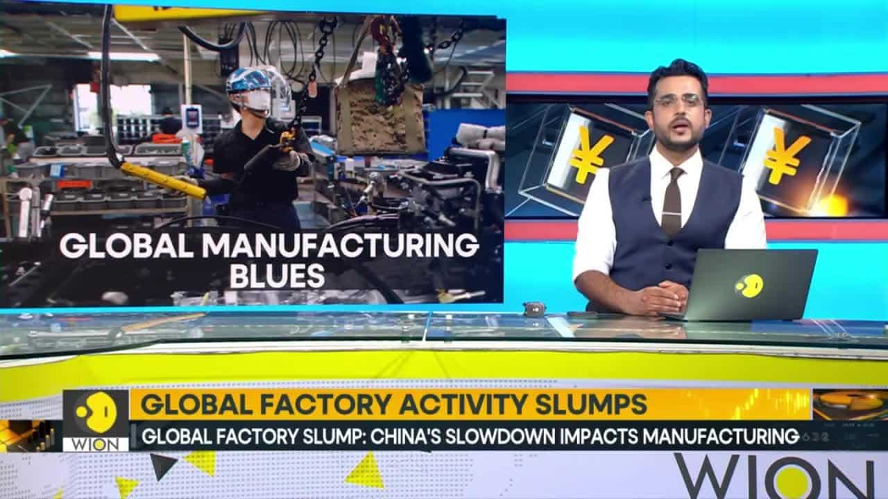China's slowdown impacts global manufacturing - World News