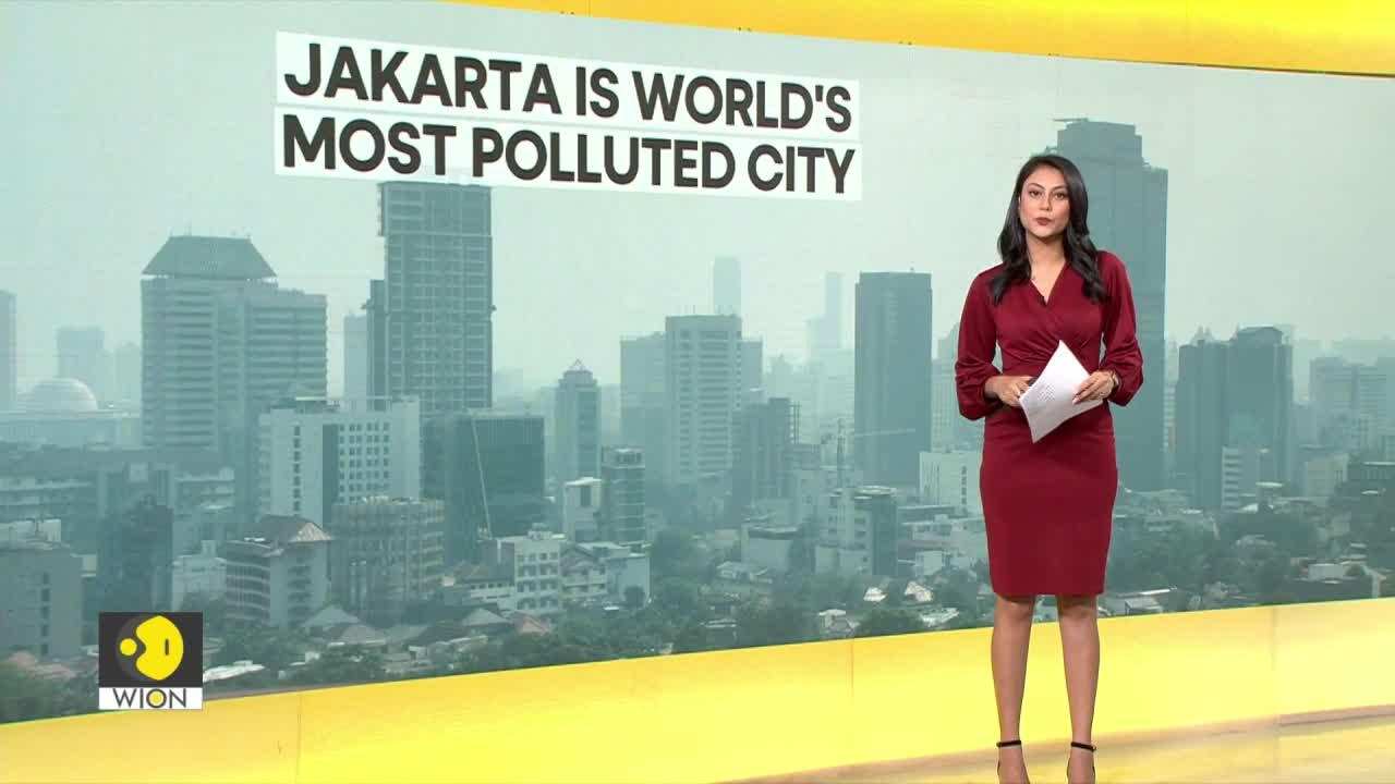 Indonesians mask-up as Jakarta tops world's most polluted city list - World News