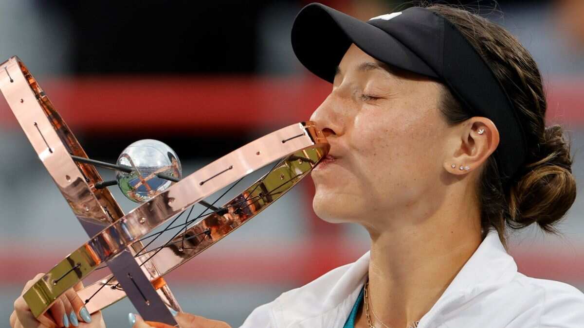 Tennis: Jessica Pegula overpowers Liudmila Samsonova to clinch Montreal ...