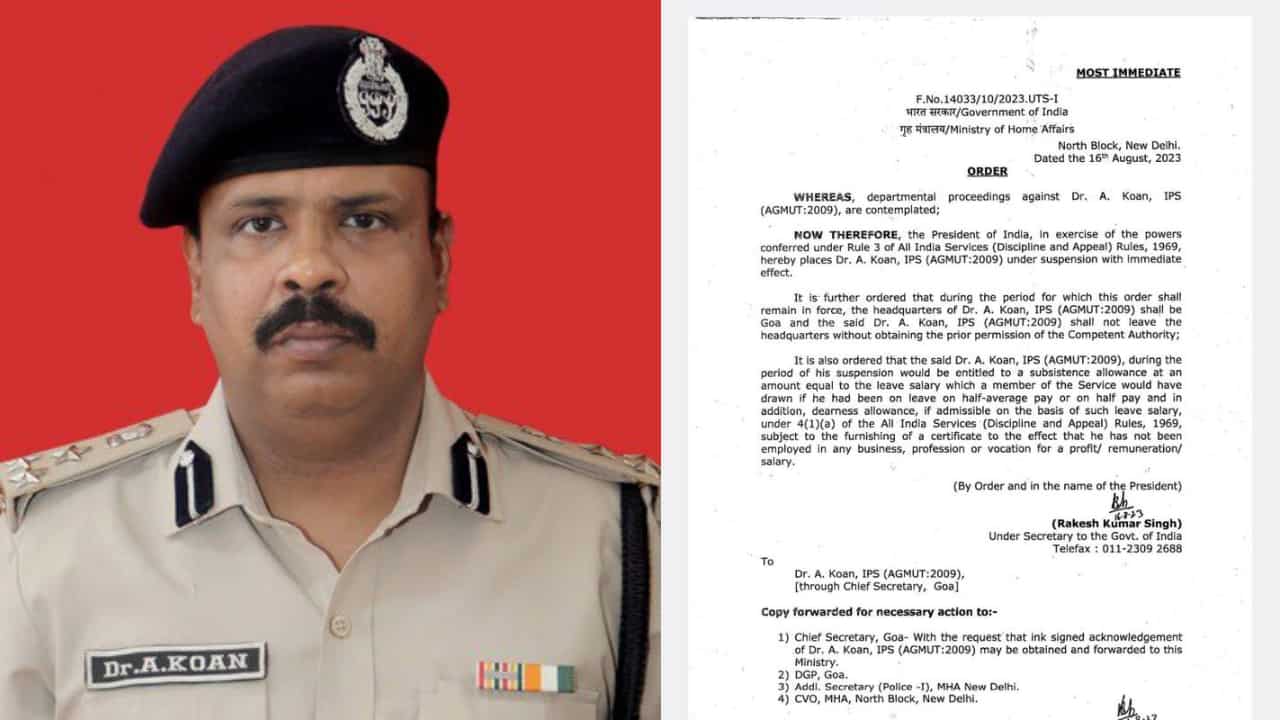 India’s home ministry sacks top police official accused of molesting woman in Goa - India News News