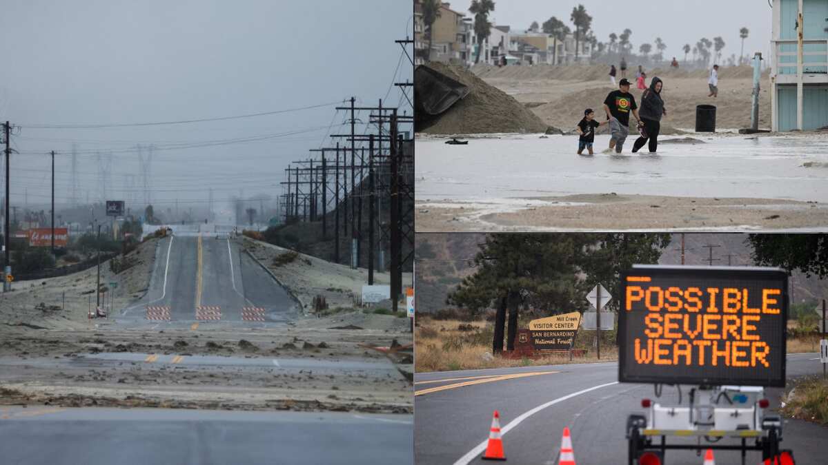 In pics | Tropical Storm Hilary pounds California after barreling ...
