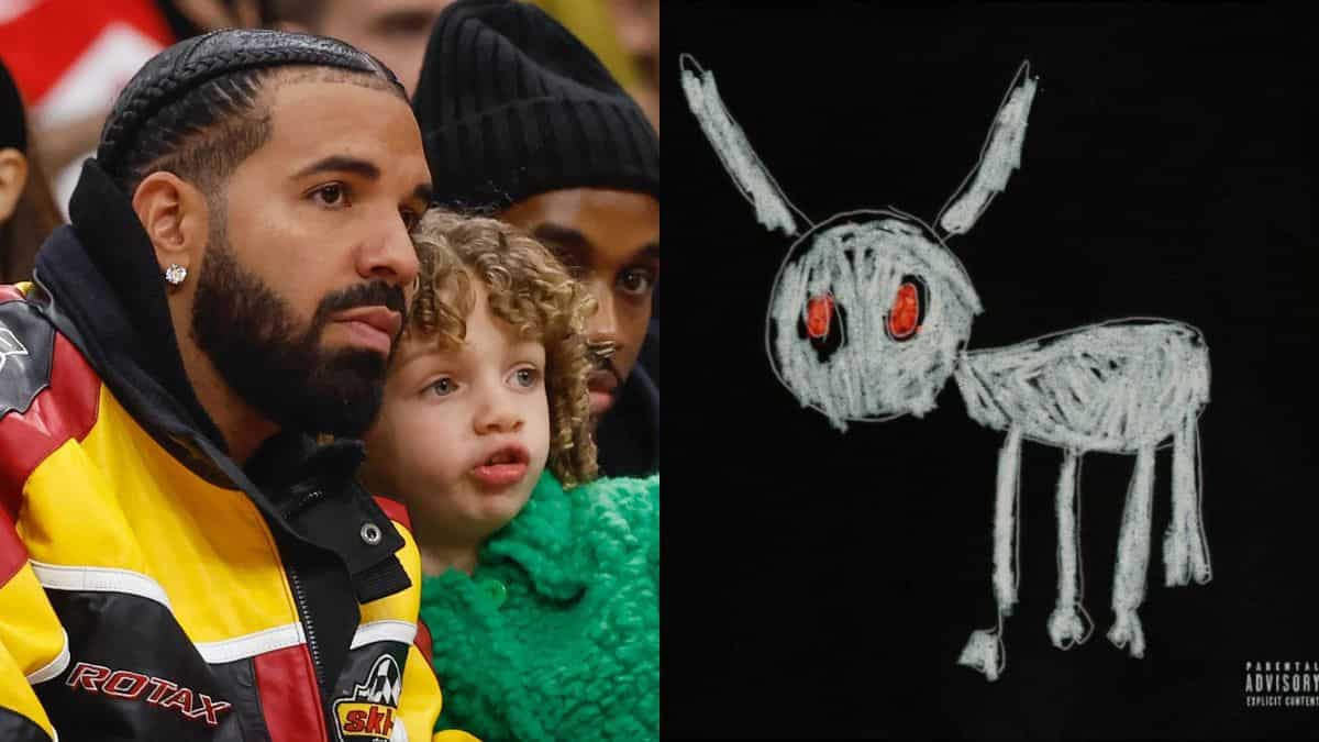 Drake hires son Adnois, 5, to create cover art for his upcoming album ...