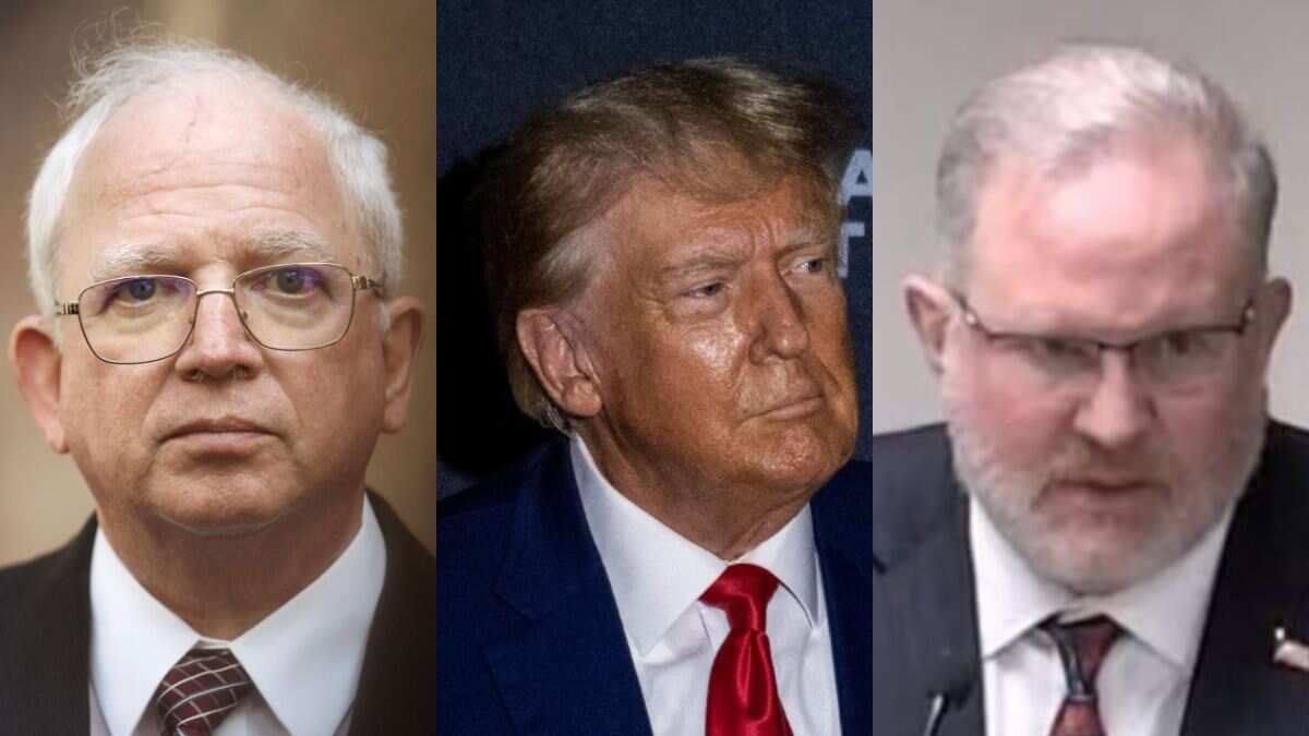 Trump's co-defendants turn themselves in; Eastman and Hall booked in ...