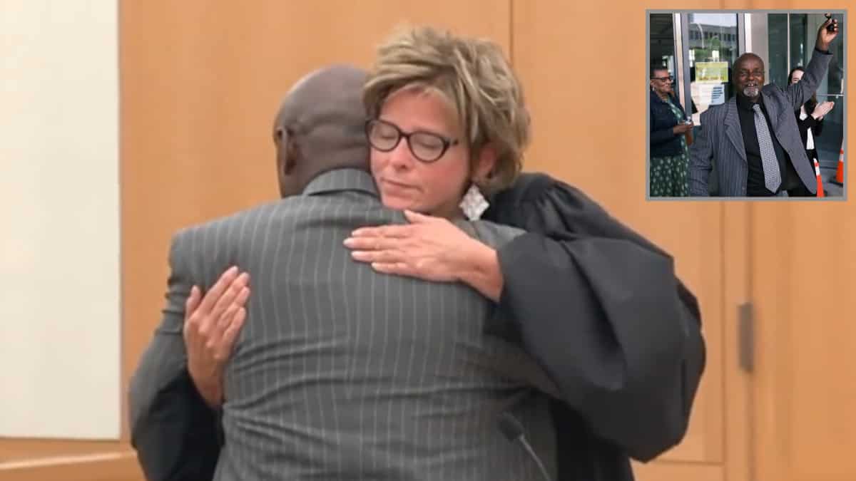 Watch | Cleared of wrongful rape conviction after 47 years, man hugs ...