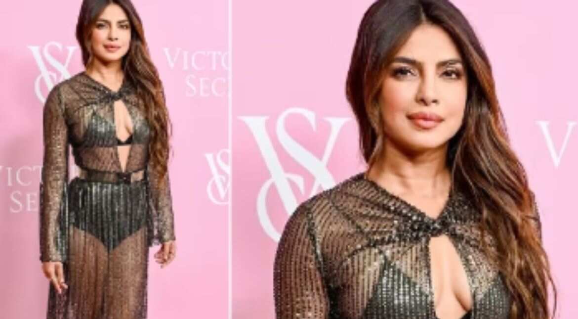 In pics: Priyanka Chopra stuns at Victoria's Secret New York Fashion Week event - Entertainment News