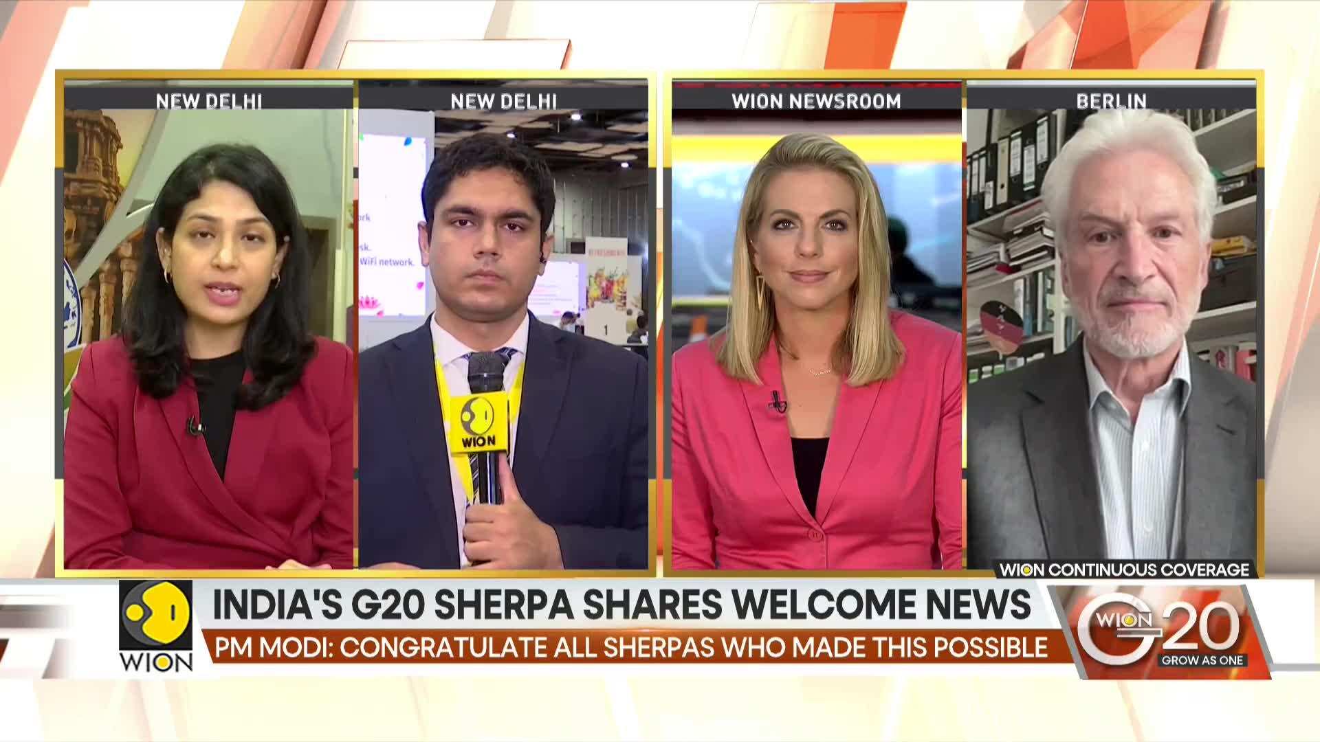 G20 Summit 2023: India's G20 sherpa shares welcome news - World News