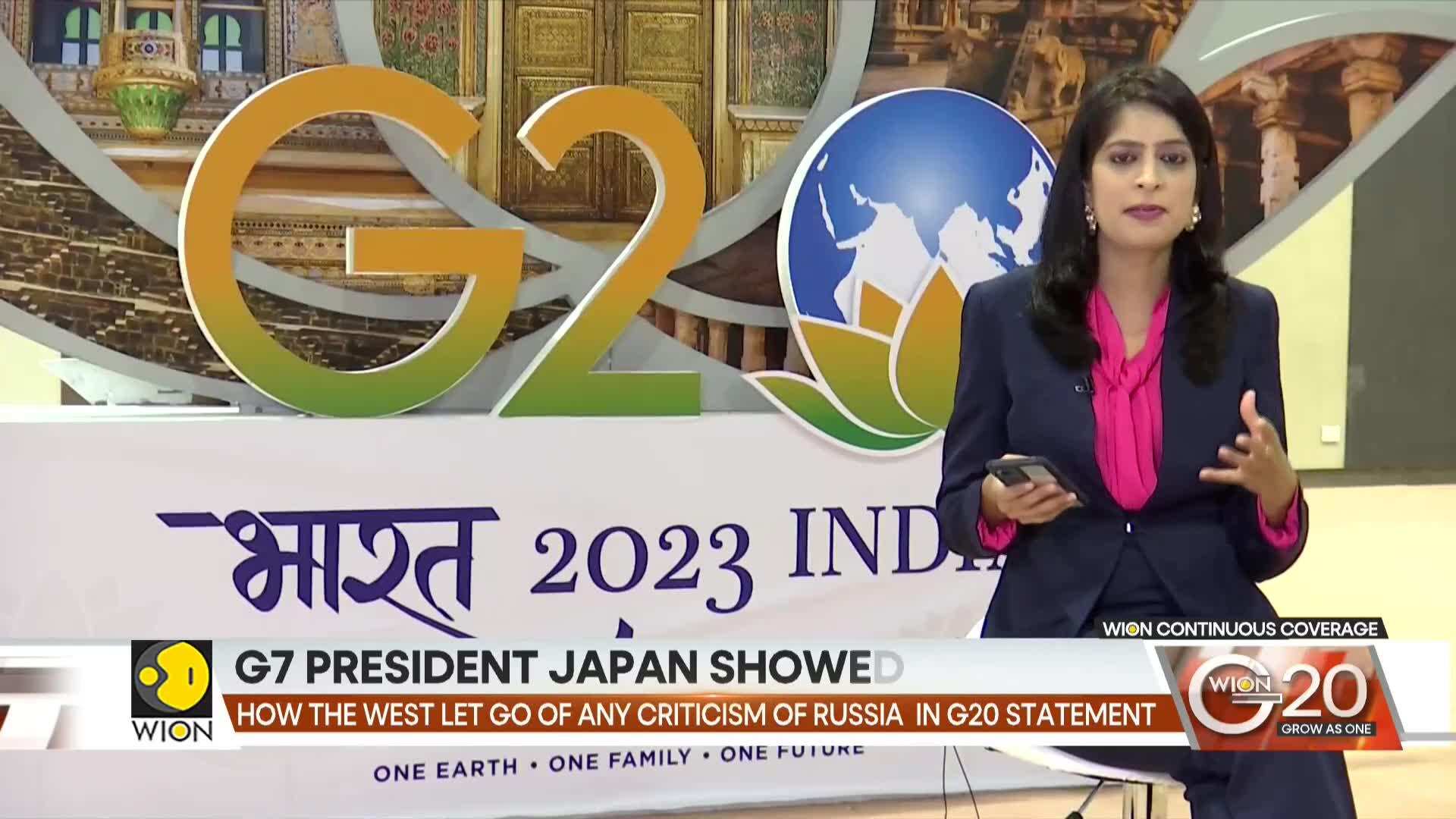 G20 Summit 2023: How the West let go of any criticism of Russia in G20 statement? - India News News