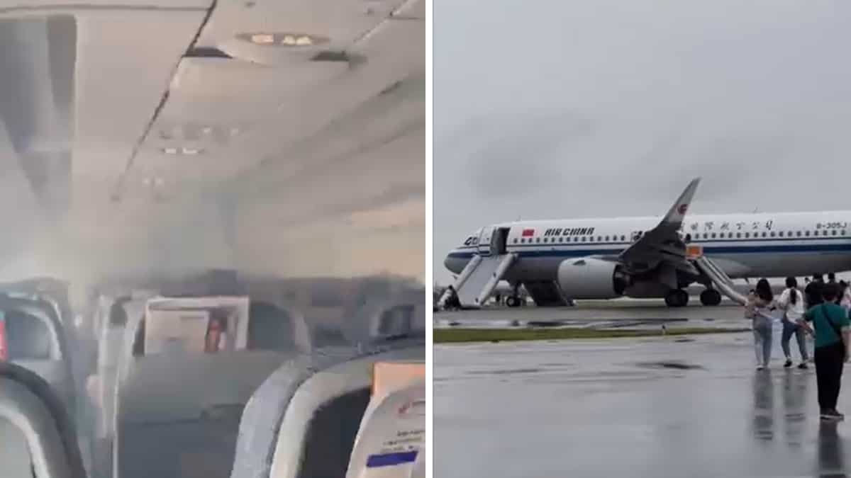 Video | Air China flight makes emergency landing in Singapore, nine ...