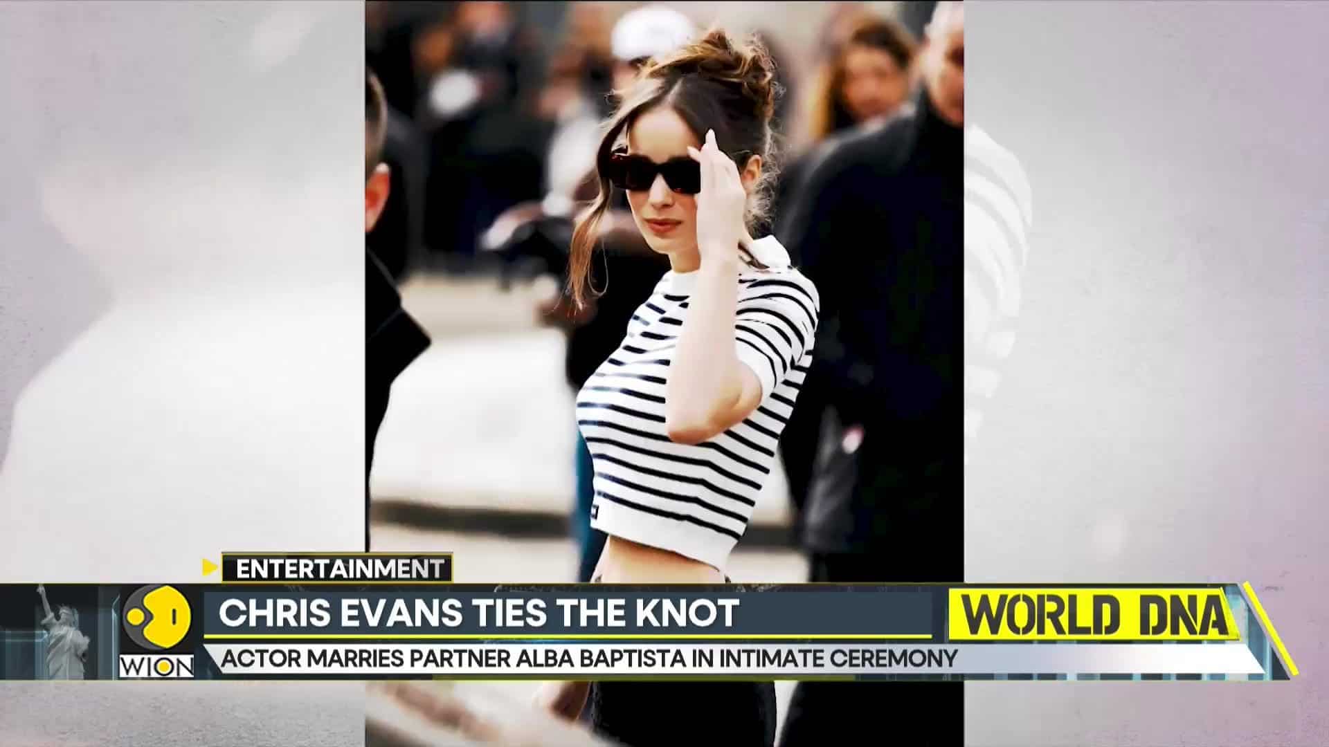 Actor Chris Evans marries partner Alba Baptista in intimate ceremony - Entertainment News