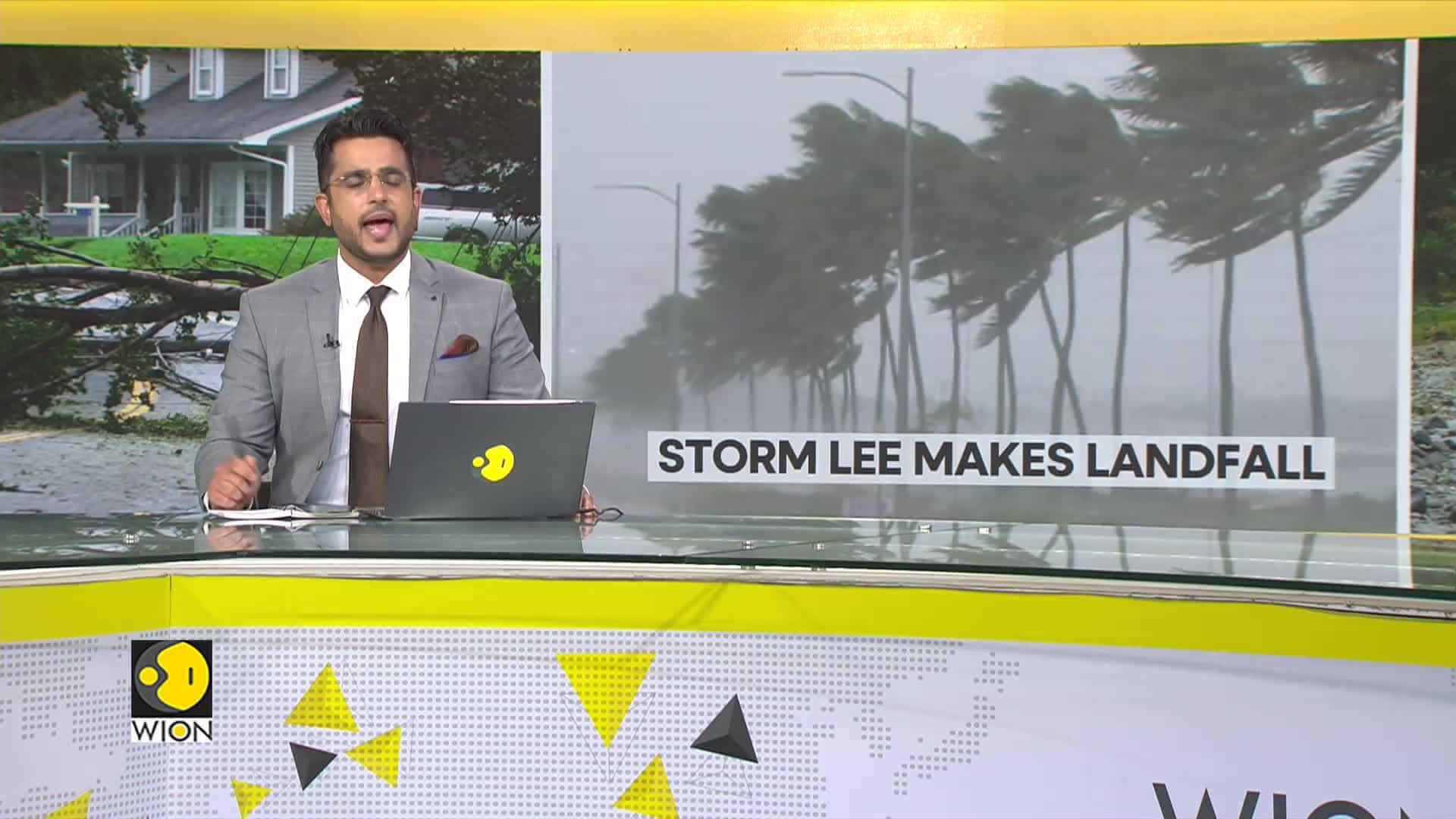 Storm Lee floods roads, topples trees & leaves thousands without power ...