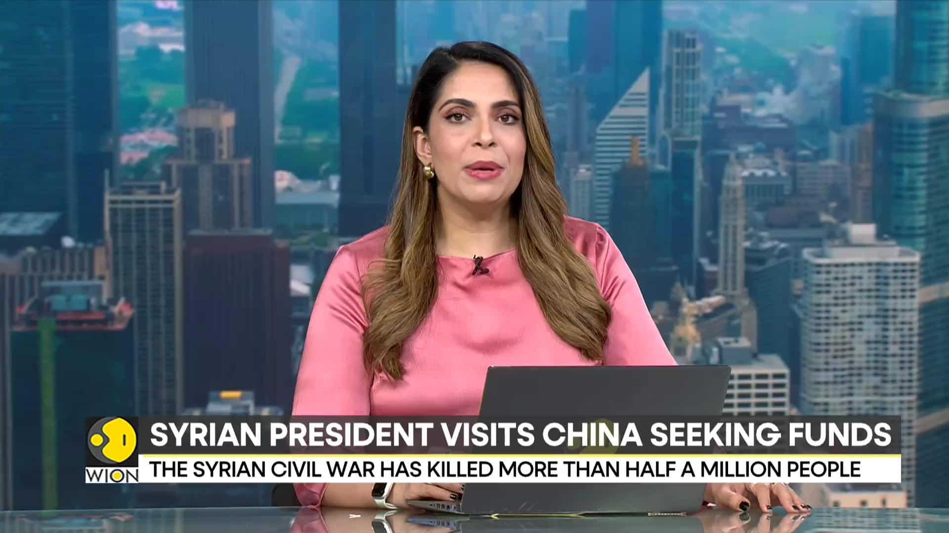 Syria President Bashar Al-Assad visits China seeking funds on his first ...