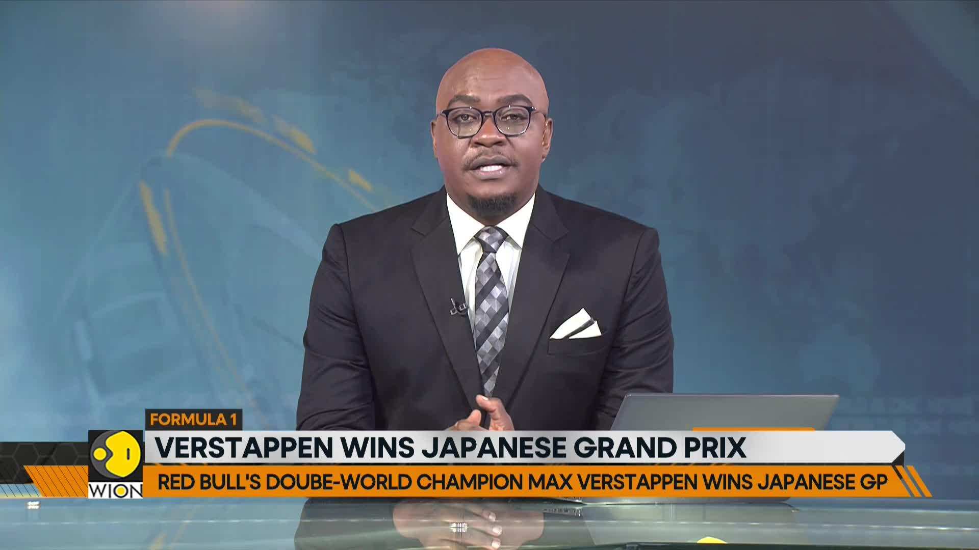 Red Bull's double-world Champion Max Verstappen wins Japanese Grand ...