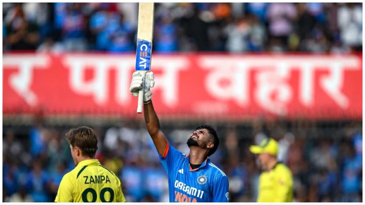 'He was in total control': Aakash Chopra lauds 'brilliant' Shreyas Iyer after his 105 vs ...