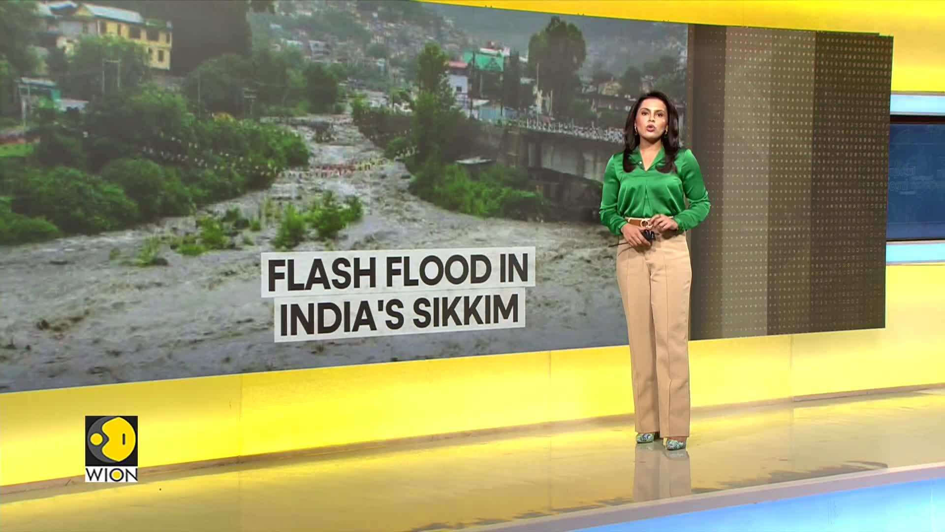 Sikkim flash floods: Heavy rainfall hampers search for missing Indian troops - India News News
