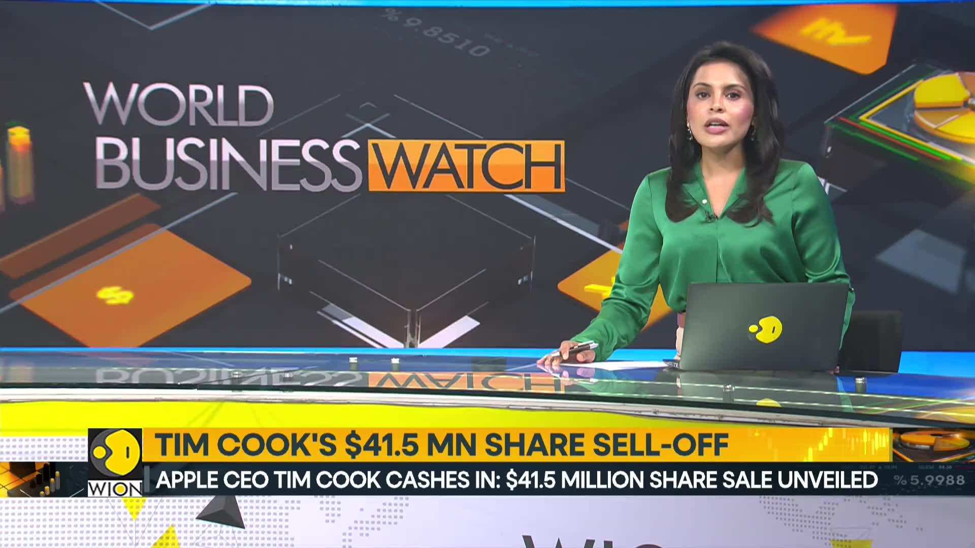 Apple Ceo Tim Cooks 41 5 Million Share Sale Unveiled World News